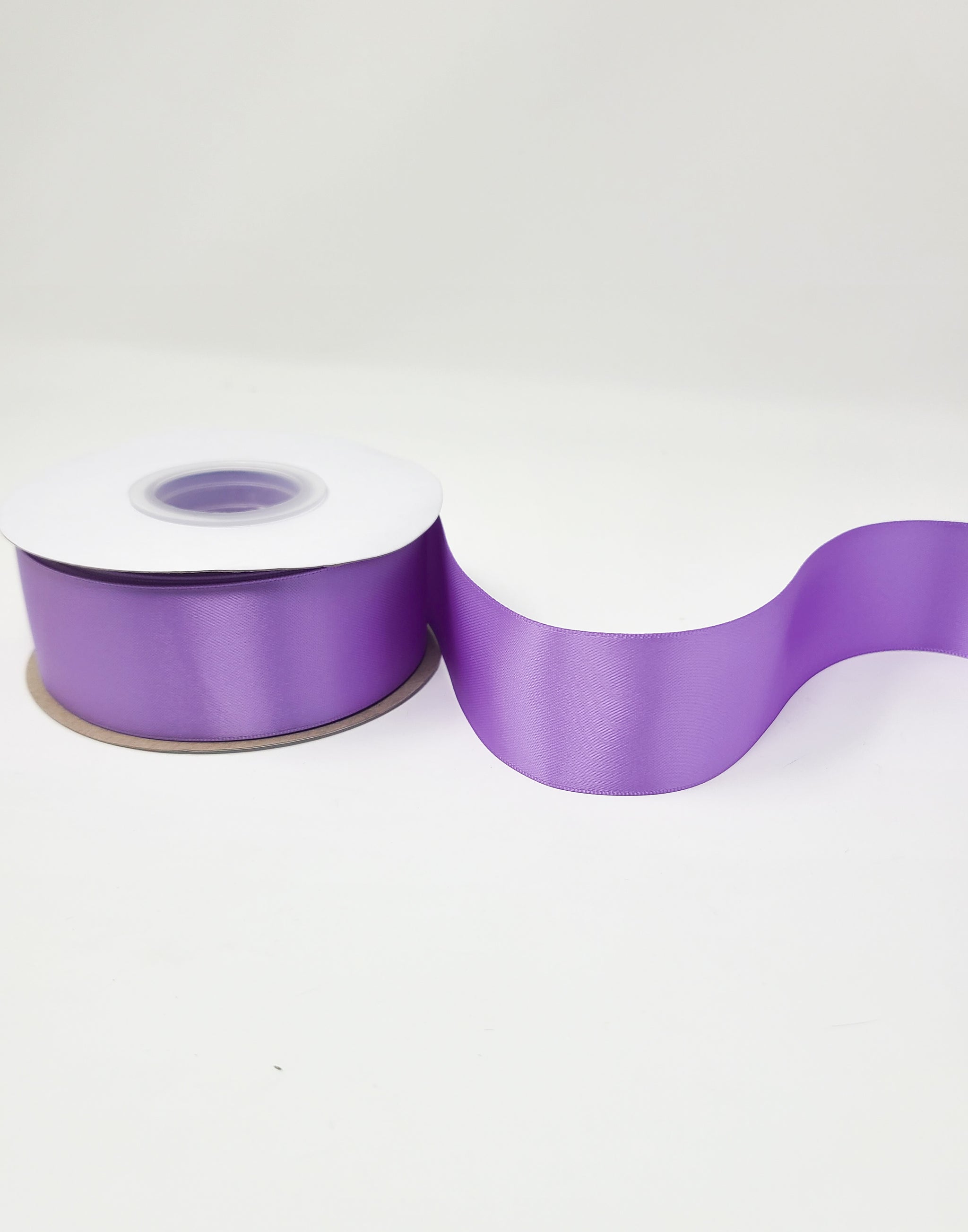 Hyacinth - Double Face 1.5 inch Solid Colored Ribbon